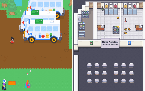 Control lights in Home Assistant from within a 2D Browser Game - Sven's ...